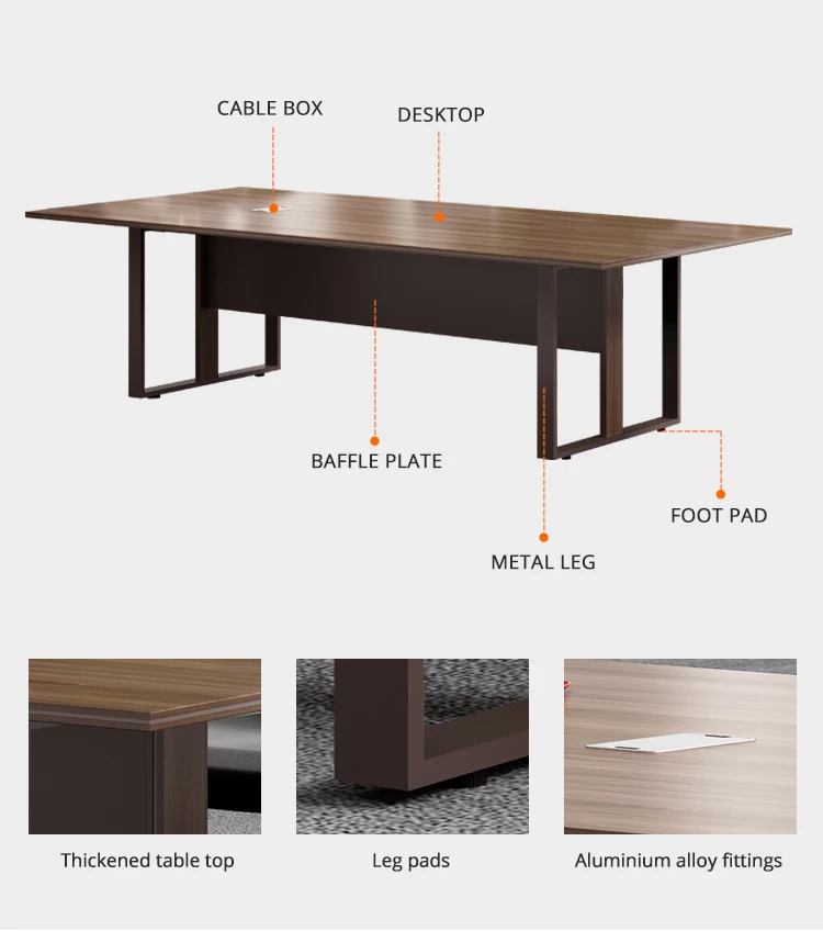 Simple Modern Furniture Office Conference Tables Meeting Room Furniture ...