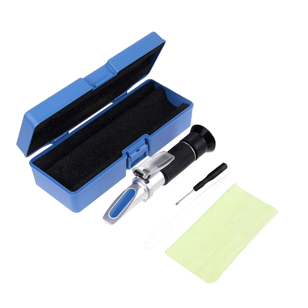 Handheld Brix Refractometer Honey Fruit Sugar Solution Brix 0-20% ...