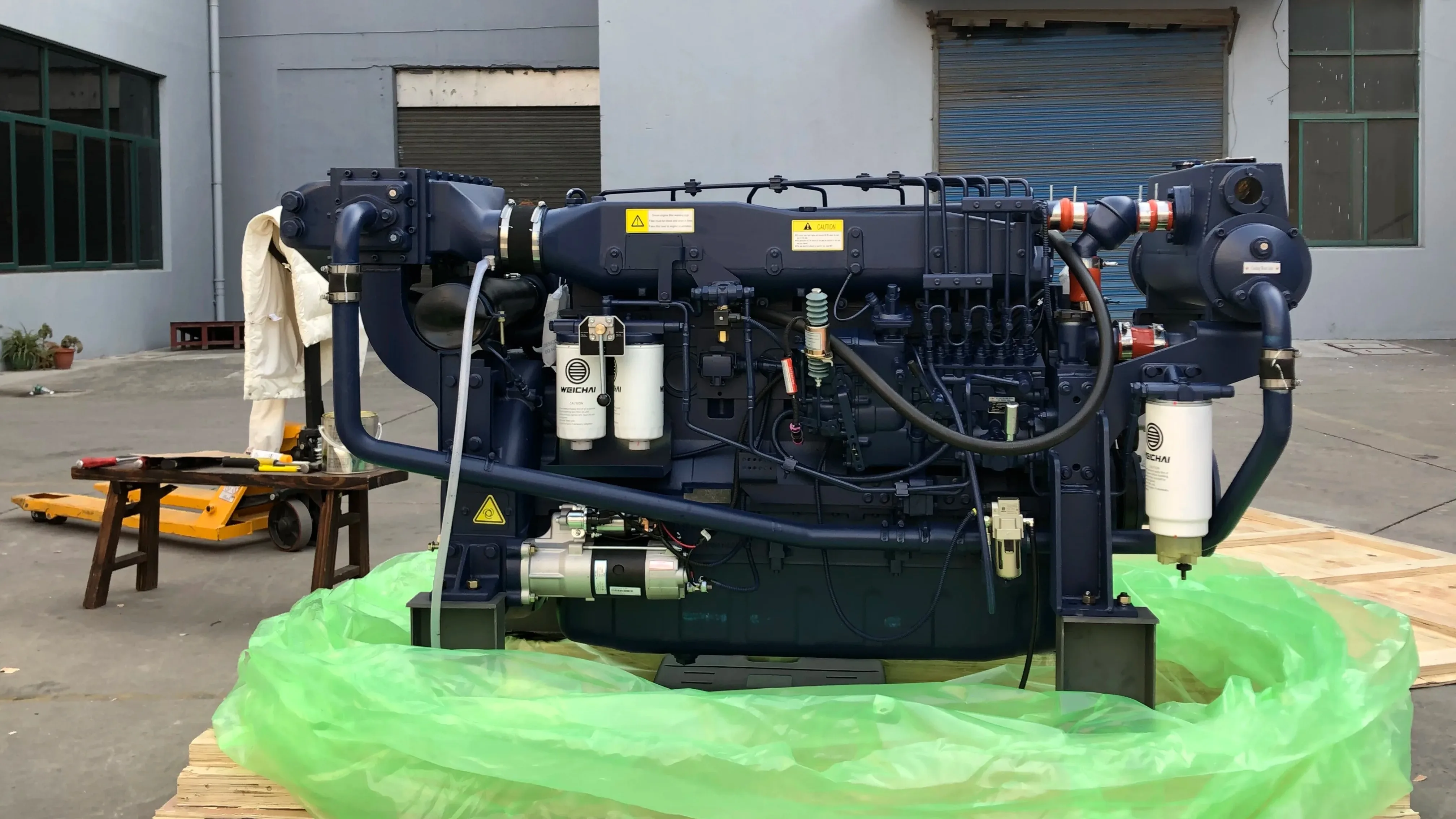 Wd10c240-18 Marine Diesel Engine Turbocharged In Line Water Cooled ...