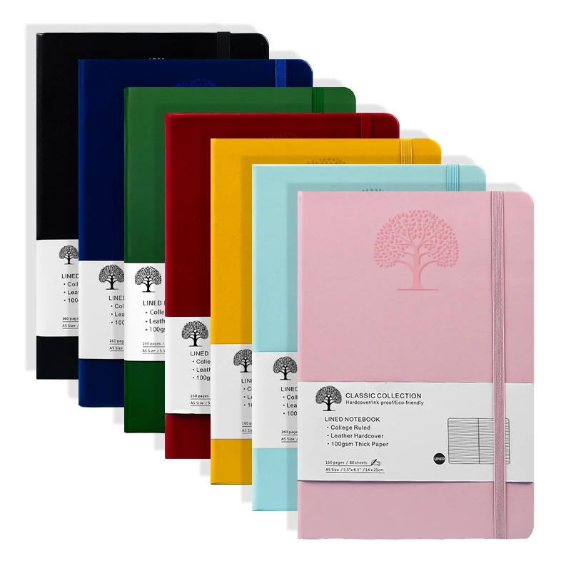 Custom Printed Soft PU Leather Notebook Set B5 Size