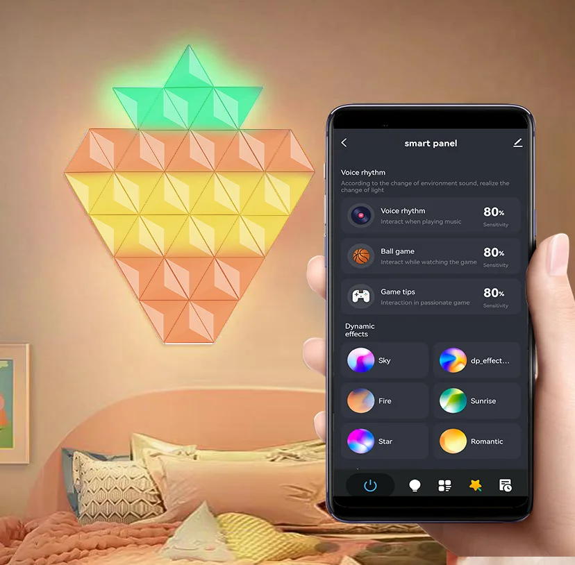 2022 Wall Touch Home Automation Tuya Smart Board Flat Led Panels Wifi ...