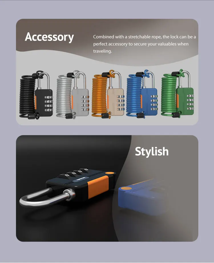 Resettable Combination Lock For Locker Safe Zinc Alloy Code Padlock ...