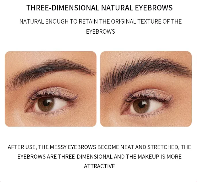 Private Label Container Brow Gel Eyebrow Gel Clear Long-lasting