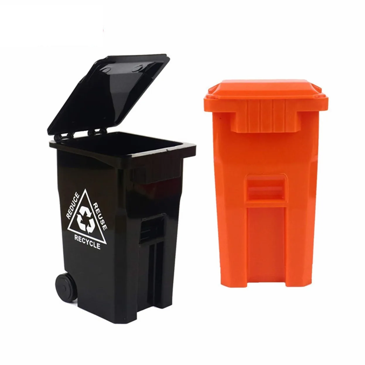 Mini Garbage Trash Bin with Custom Logo - Recycle Bin Pen Holder
