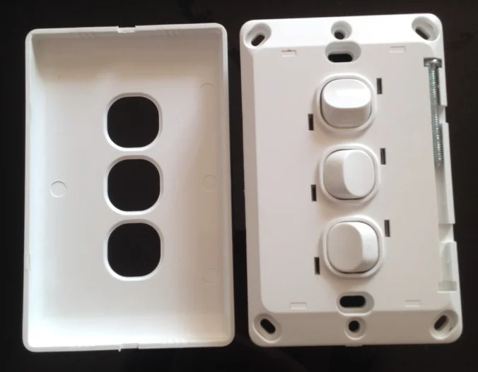 KLASS Australia 250V Electrical Switch Socket - 2 4 6 Gang