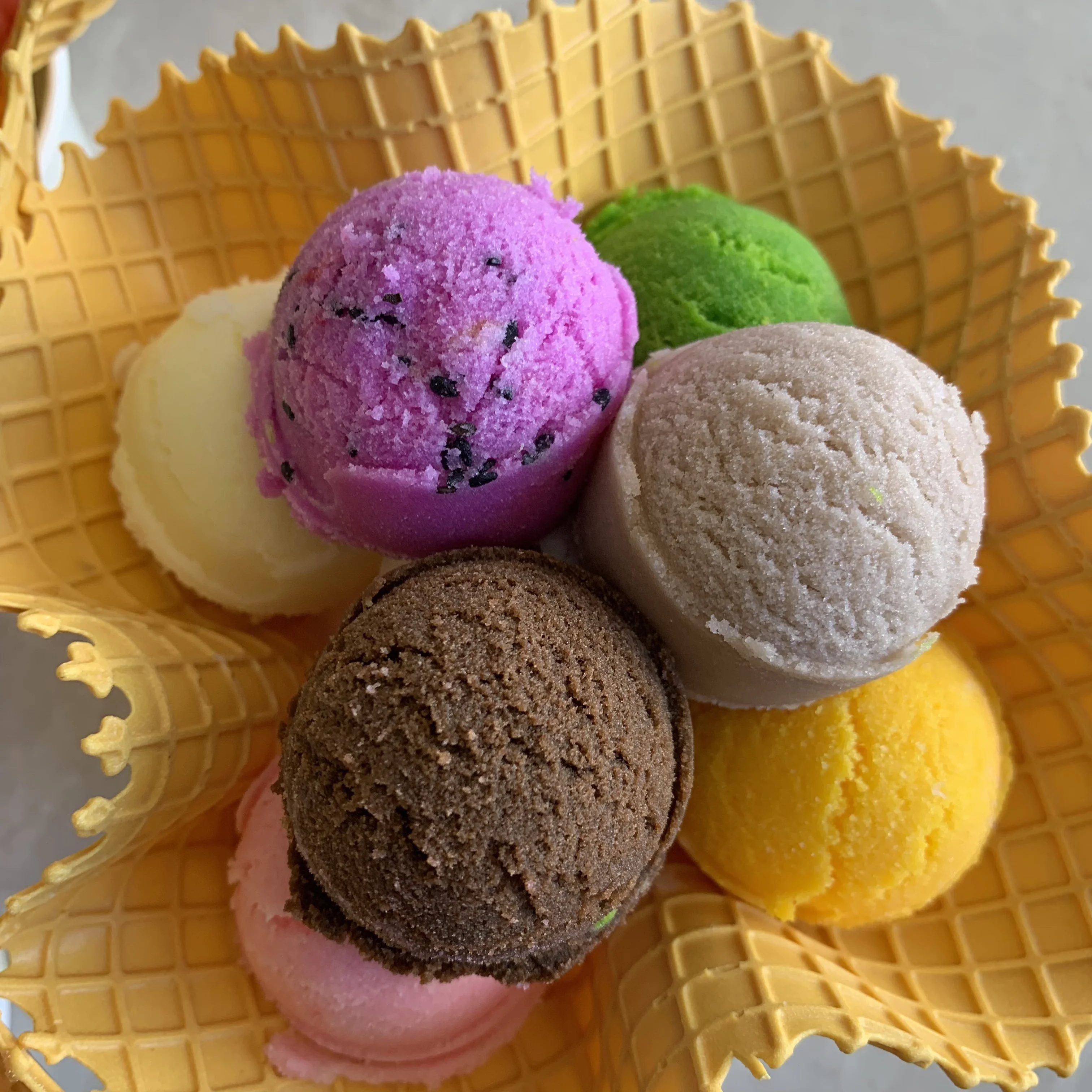 Fake Food Pancake Cake Ice Cream Spoon Ball Snack Dessert Round ...