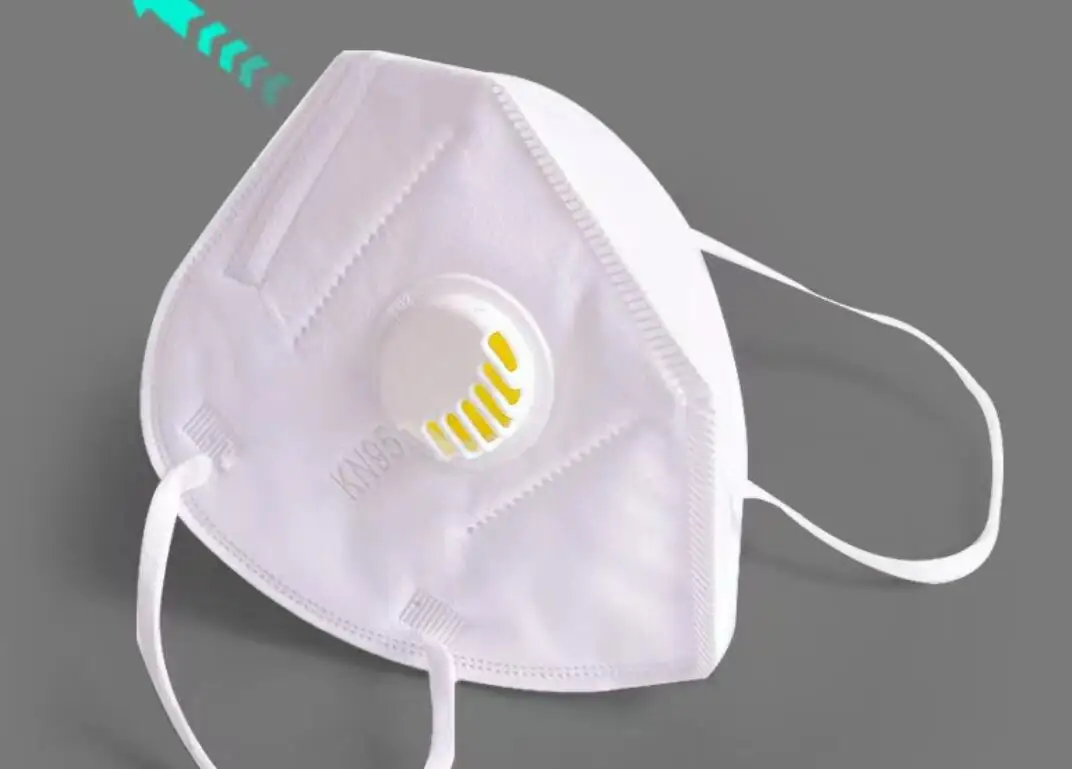 Personal Protective Equipment Breathing Face Shield Mask Valved Dust ...