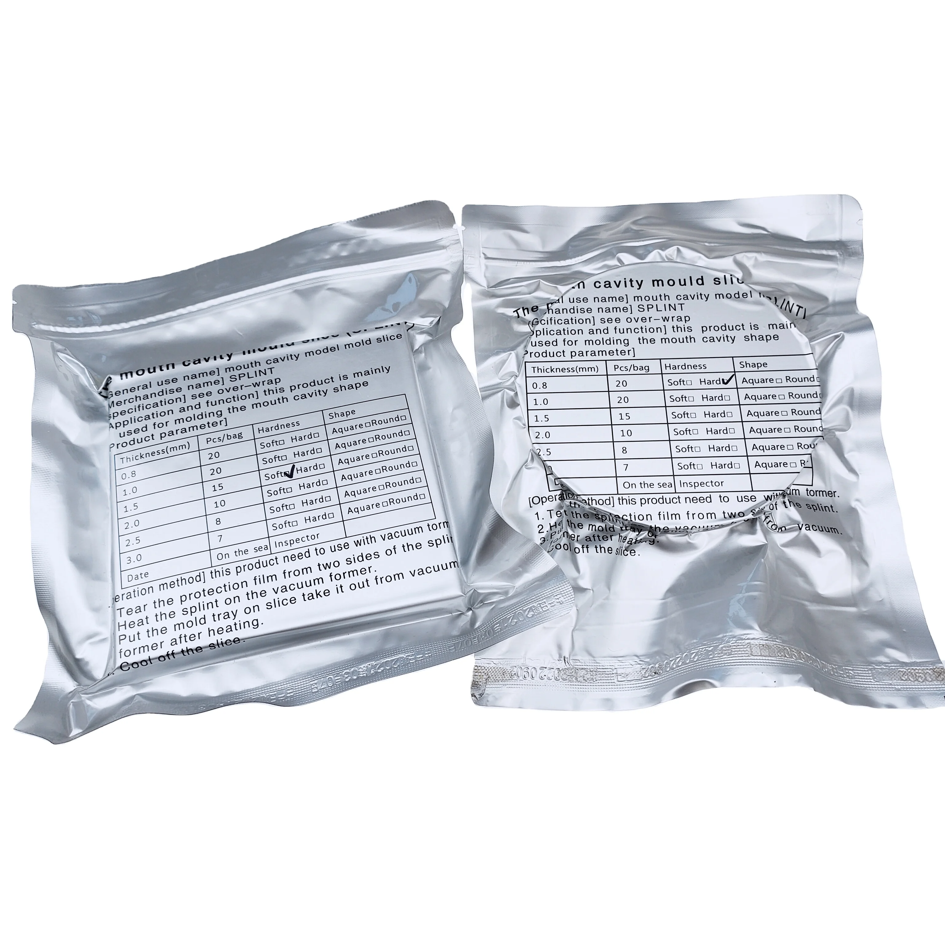 Dental PETG /TPU Vacuum Forming Sheet Orthodontic Mouth Cavity Mould ...