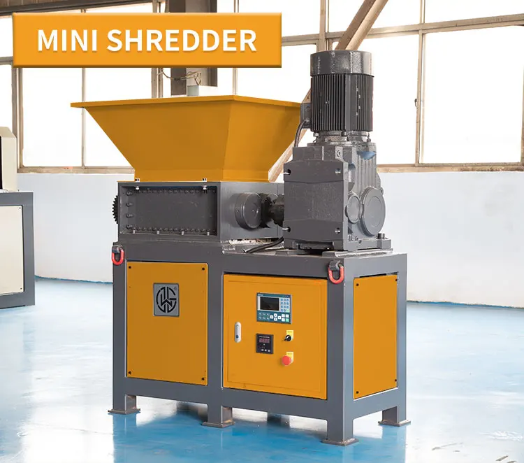 Double Shaft Shredder Machine Mobile Hard Disk Drive Hdd Shredder ...