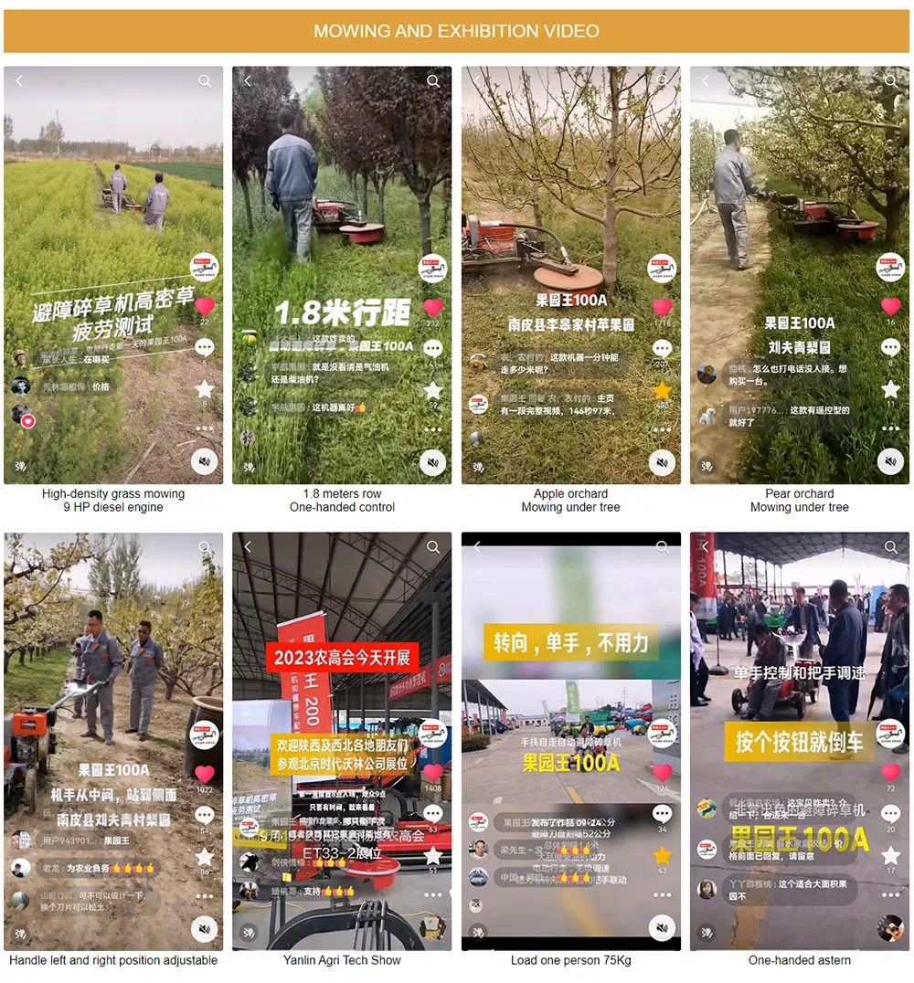 Orchard King 100A - Efficient Mowing for Orchards & Vineyards