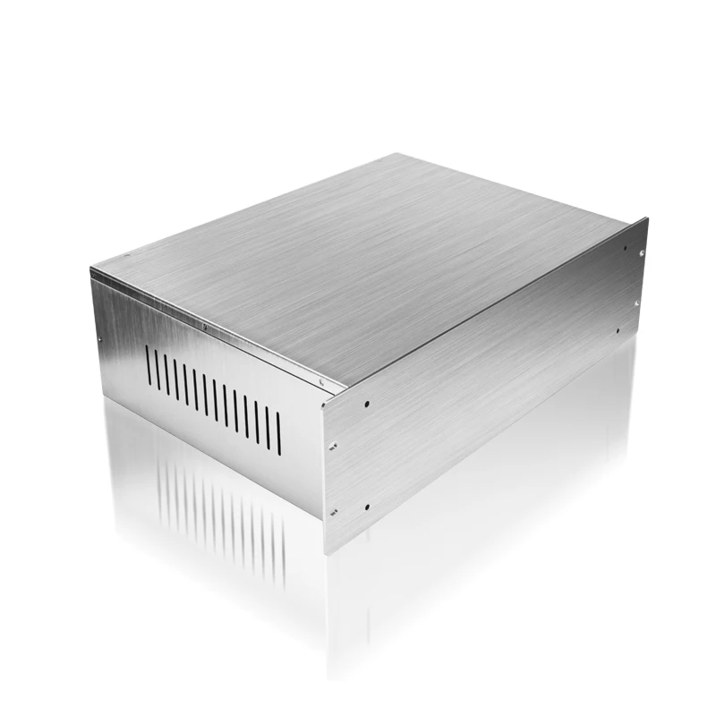 Custom Design Amplifier Aluminum Housing Manufacturer Sandblasted Or ...