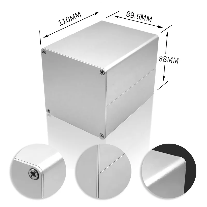 Extruded Aluminum Project Box Electronics Enclosure Factory Price Oem ...