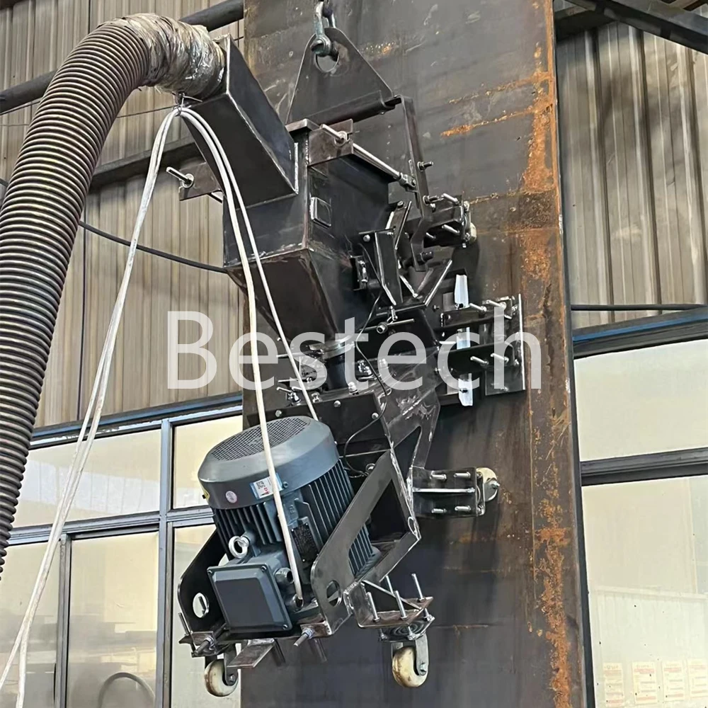 Vertical Steel & Concrete Cleaning Vertical Shot Blasting Machine - Buy ...