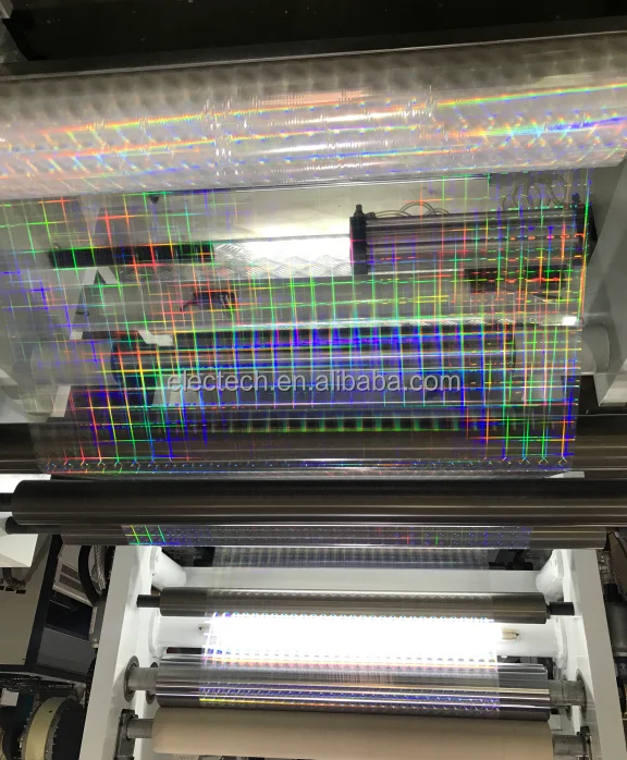 1000 MM Automatic Hologram Hard Embossing Machine for PET Film