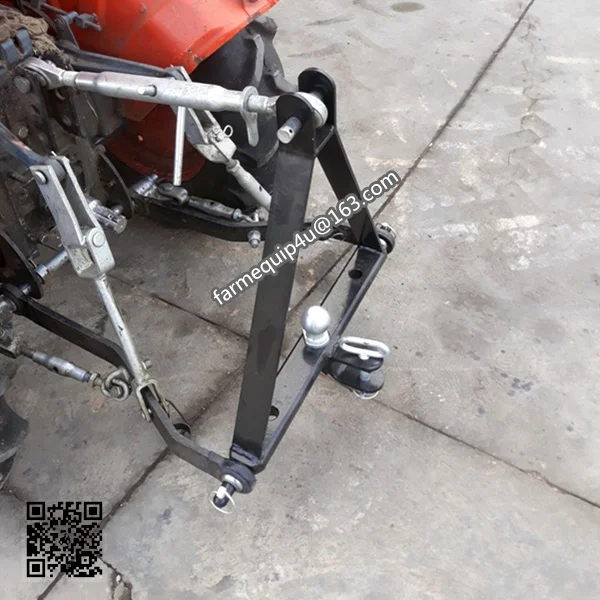 3 Point Rear Tow Behind Hitch Kit for Farm Tipper Trailer