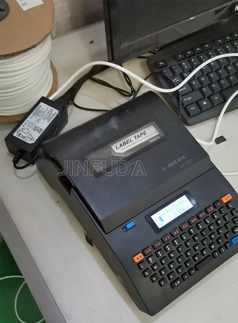 Industrial Tube Plastic Cable Transfer Printing Equipment Cable Marking ...