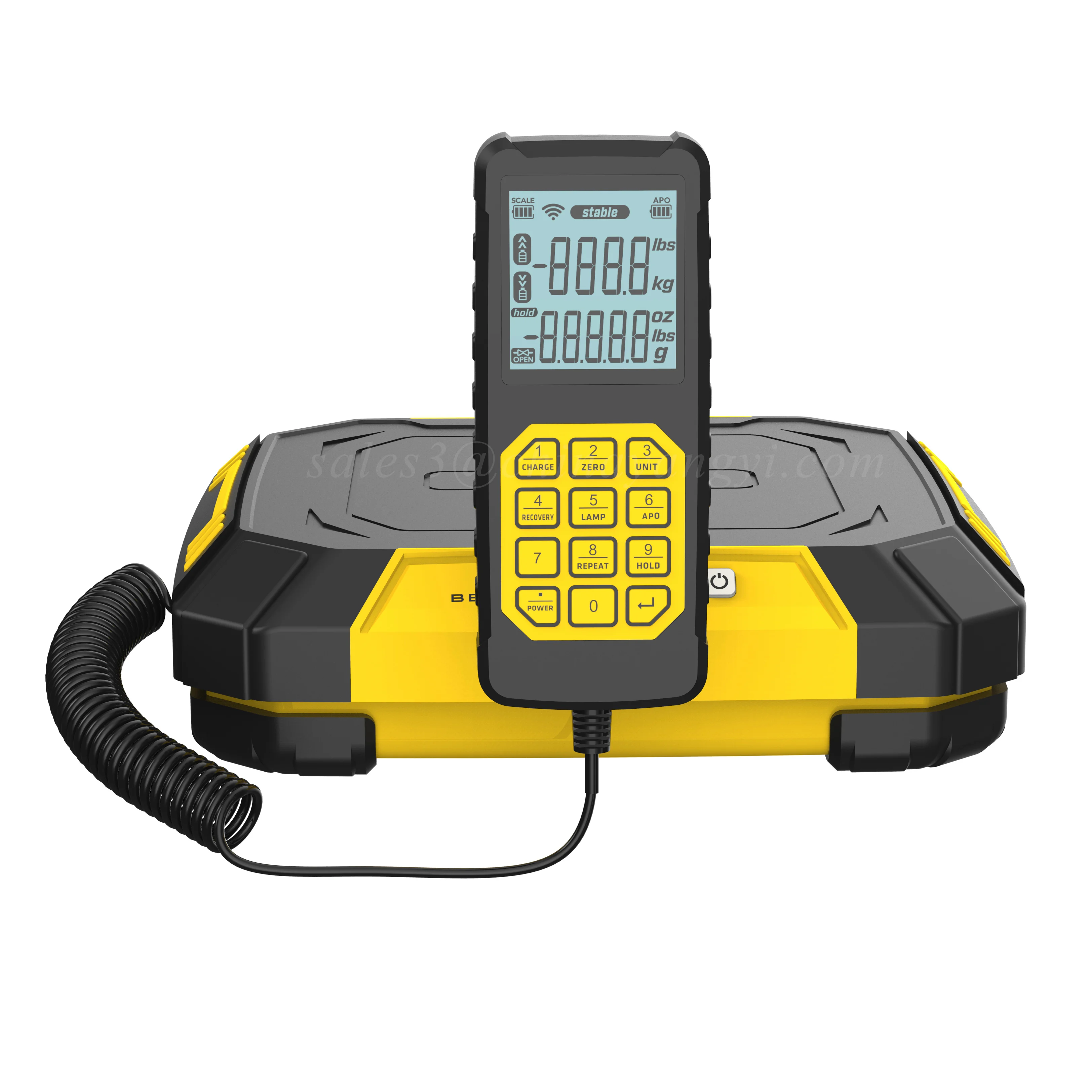 Refrigerant Scale HVAC Freon Charging Weight Scale 220lbs