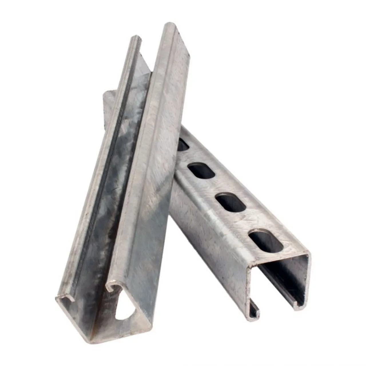 Pre-galvanized Unistrut Pfc120 Punched C 4x2 - 100x50x10 6m 200 X 75 ...