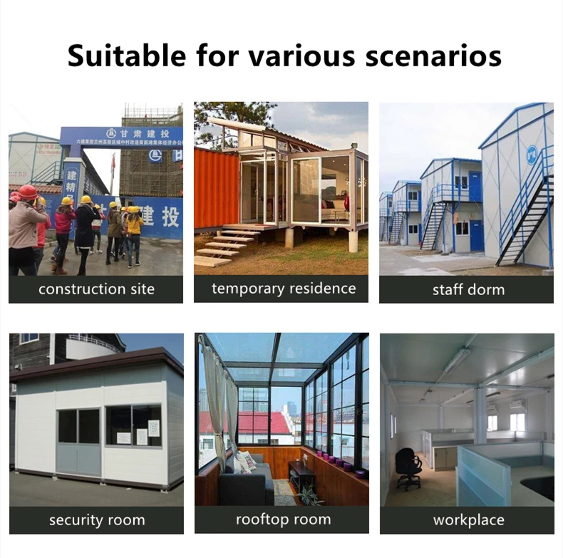 Prefabricated Building Container Office Prefab Shipping Collapsible ...