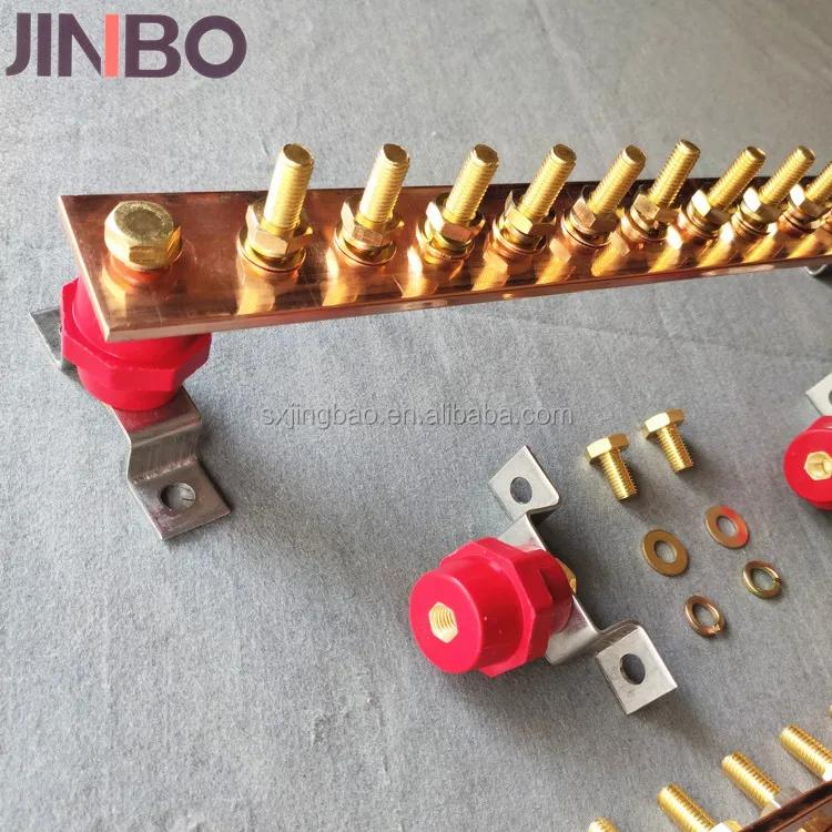 Wholesale Tin Plated Ground Bus Bar Electrical Equipotential Copper ...