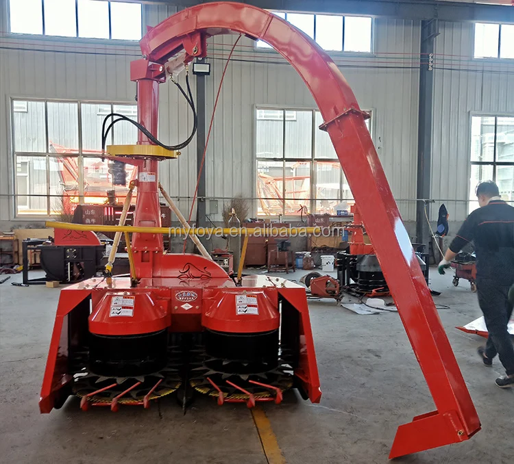 FOYA Tractor Mounted Corn Pasture Forage Harvesting Crushing Machine ...