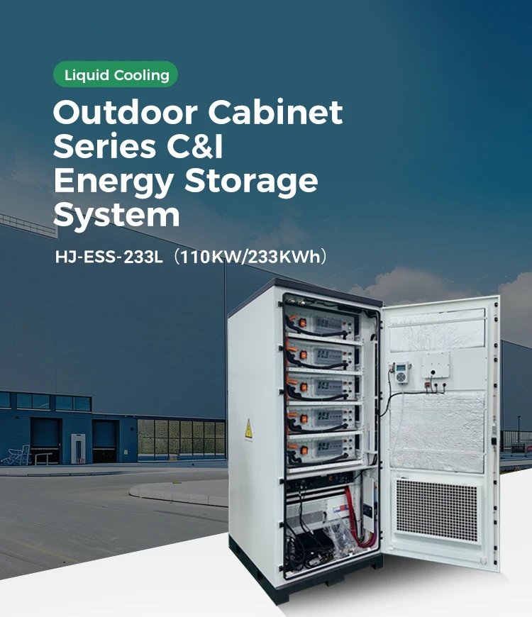 233KWH Lithium Ion Energy Storage System 110KW Liquid-Cooled ESS ...