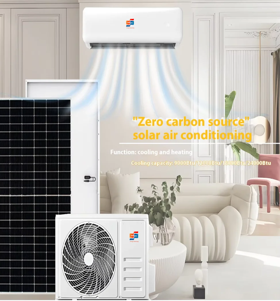 Hybrid off-Grid Solar Inverter Air Conditioner - 12000BTU