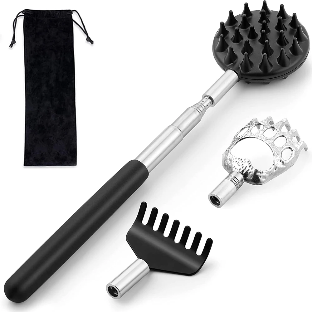 Back Scratcher Telescopic Scratching Back Scratcher Massager Kit