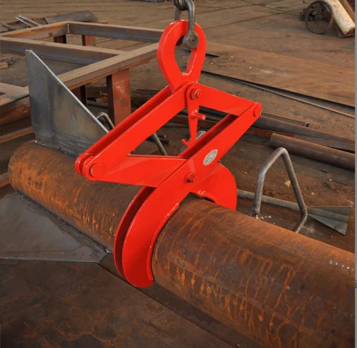 Round Stock Grab Scissor Hoist Horizontal Vertical Lifting Clamp ...
