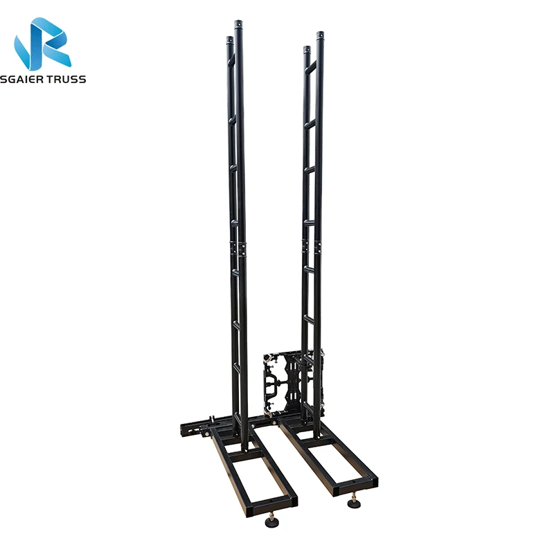 Standing LED Screen Wall Ground Stand Support Truss for LED Cabinet ...