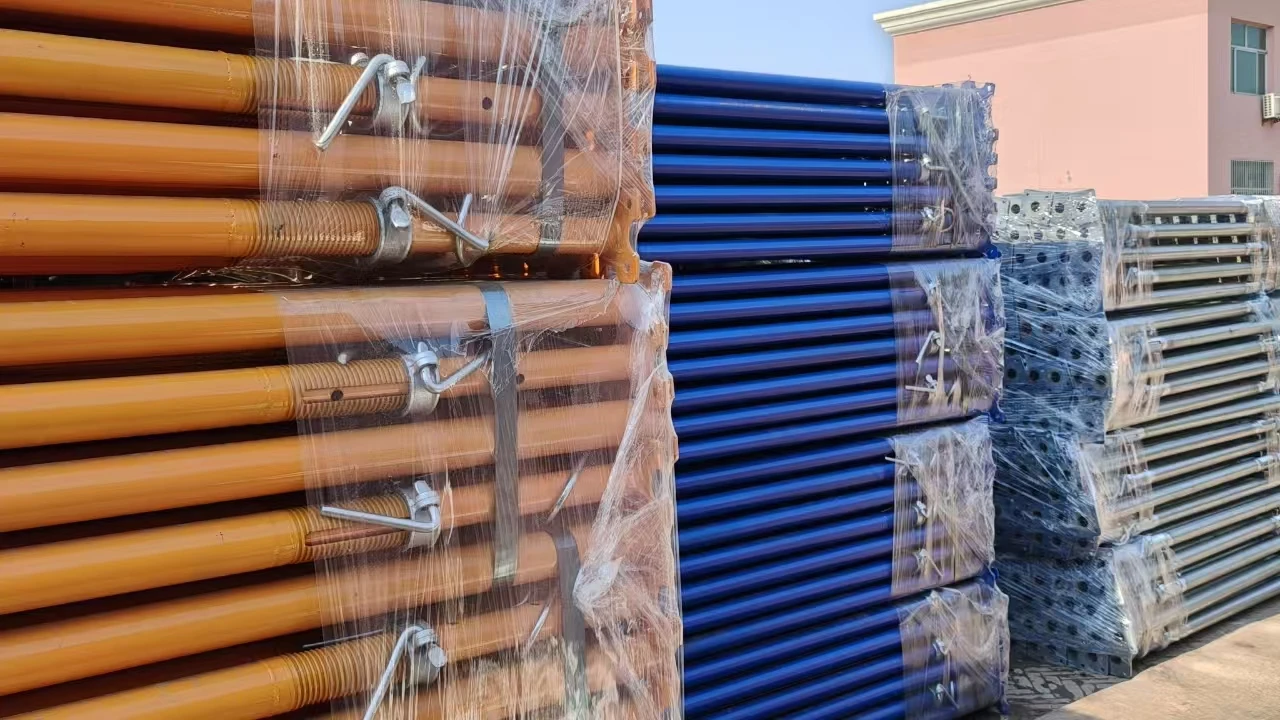 Adjustable Galvanized Steel Prop Shoring Jacks for Construction