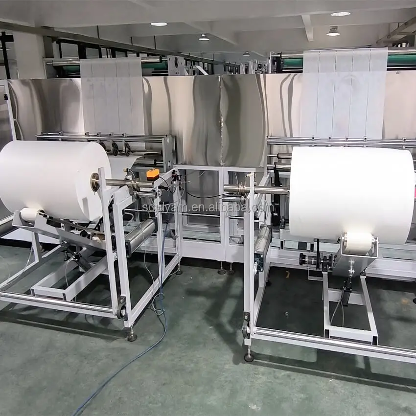 Automatic Wet Wipe Making Machine For Baby Wipes Wet Towel Tissue ...
