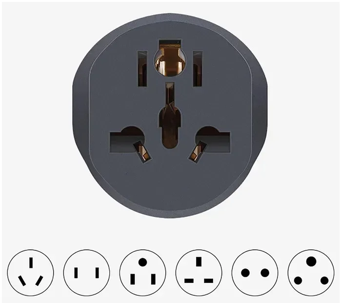 Universal Adapter - 16A 250V Multi Plug Sockets for Travel