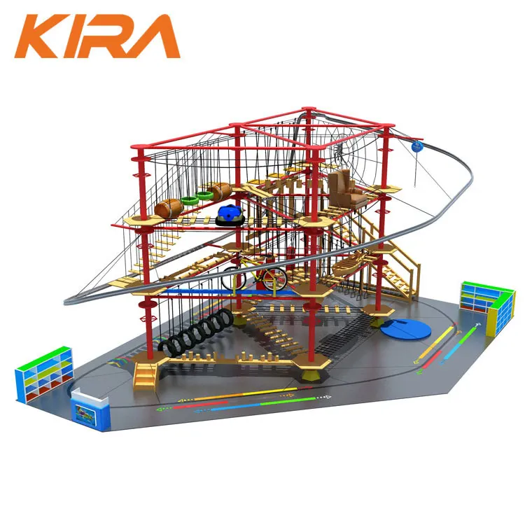 Zip Line Roller Coaster - Customized Fun for Adventure Parks