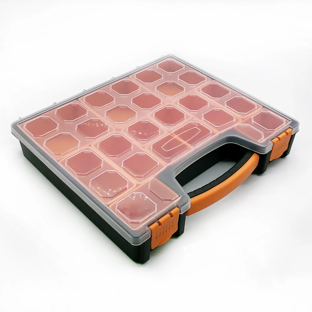 Ningbo Factory Plastic Material Portable Small Parts Organizer