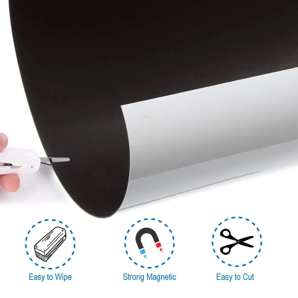 Soft Magnetic Materials Rubber Vehicle Magnets Sheet Neodymium Self ...