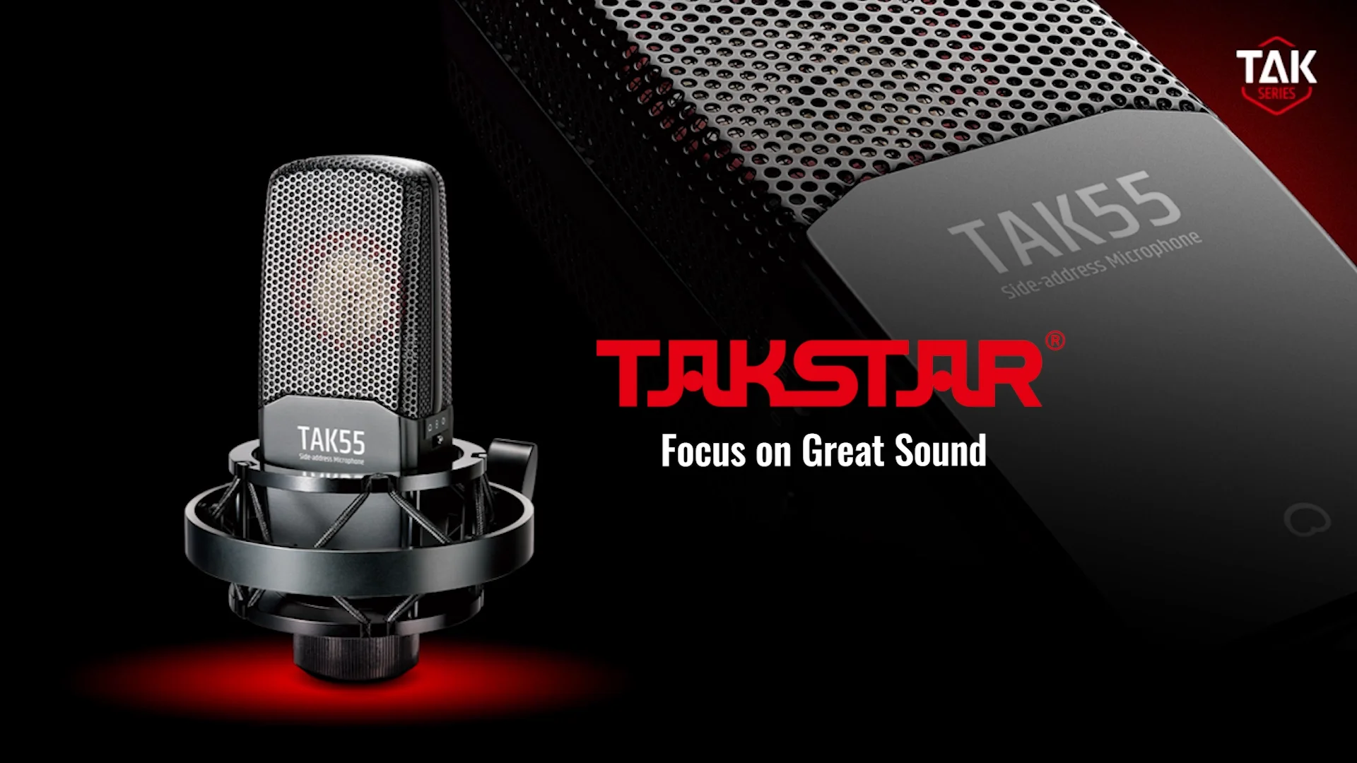 Takstar Tak55 Large Diaphragm Condenser Microphone With Shock Mount And ...