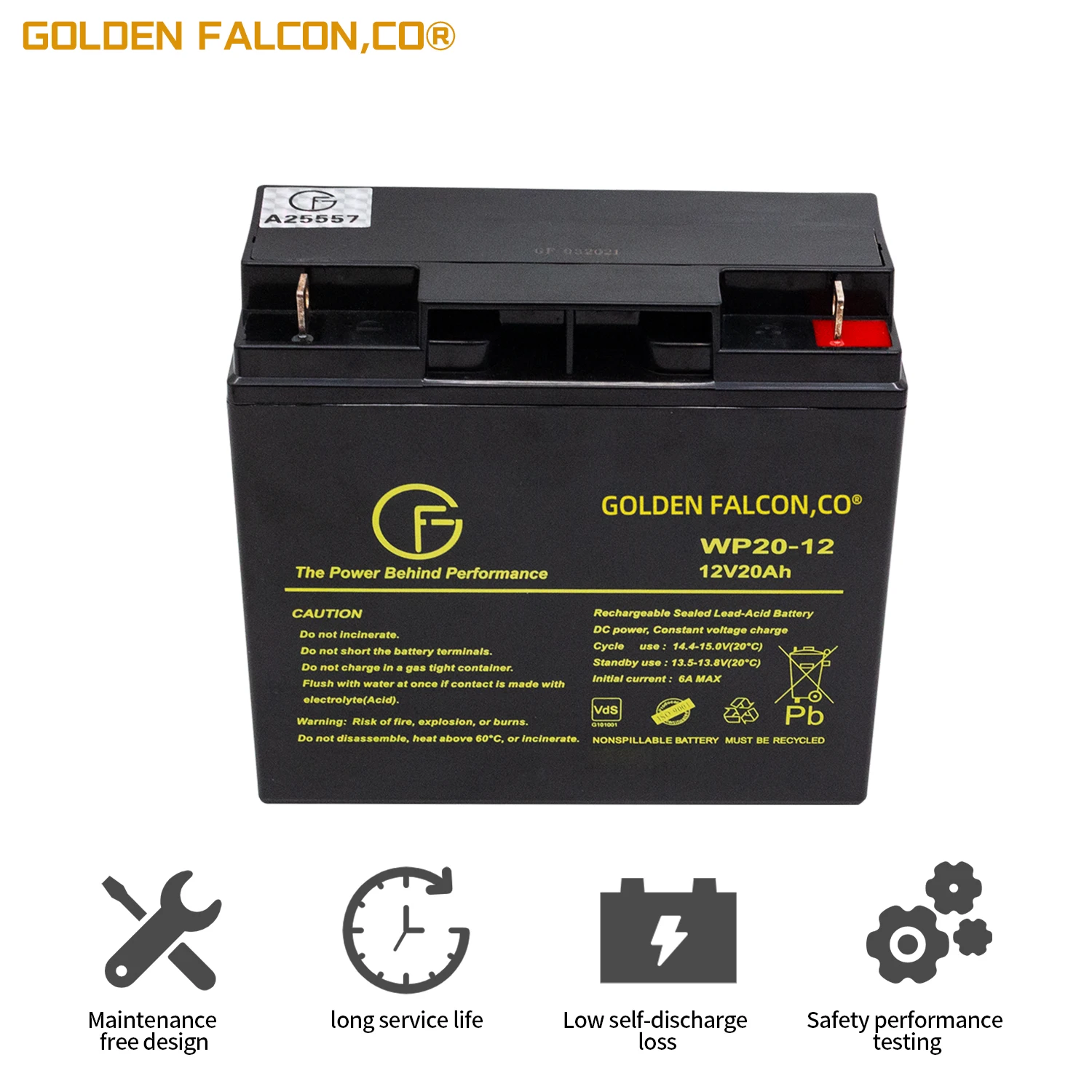 Alibaba.com: 12V 20Ah Lead Acid Battery Rechargeable 6FM9 Inverter ...