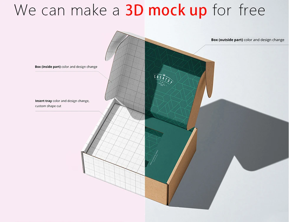 Custom Packaging Box Print - Corrugated Paper Boxes