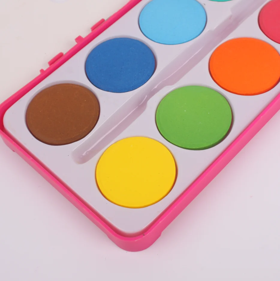 12colour Water Color Paint Set-water+drawing+mat+aqua+magic+doodle+kids ...