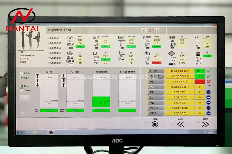 NANTAI CR-708 Diesel Test Bench - High Pressure Common Rail