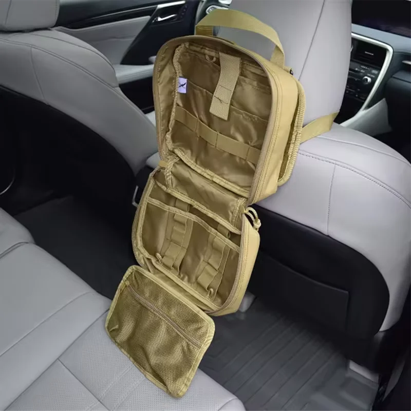 Car Headrest Ifak Molle Rescue Pouch Detachable Quick Release Medical ...