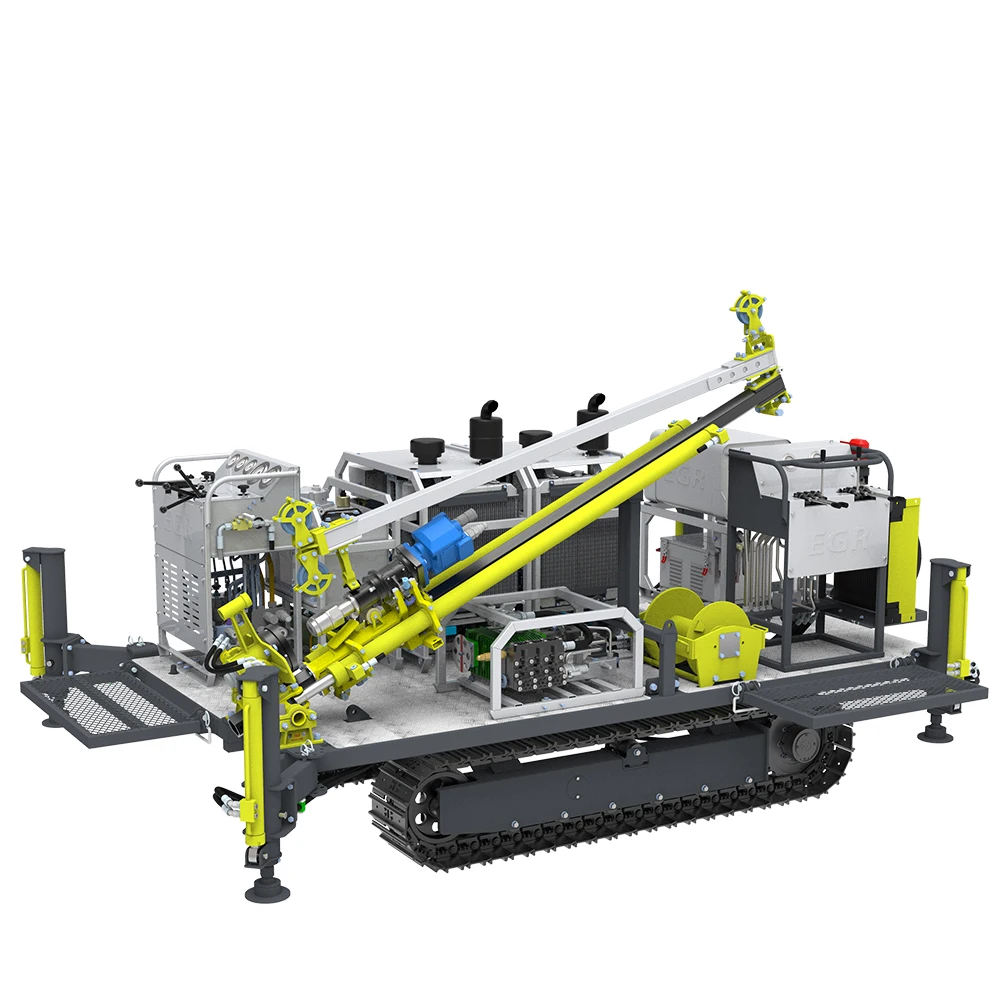 Ep550 Egr Portable Core Rig Full Hydraulic Core Drilling Rig Wire Line ...