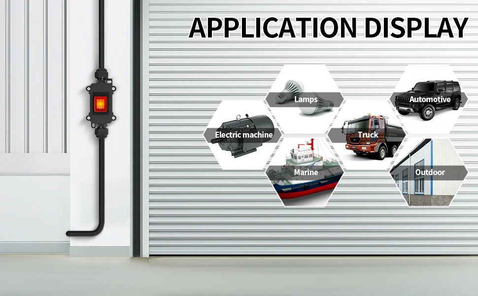 Outdoor Inline Cord Switch - Waterproof & Reliable Power Control