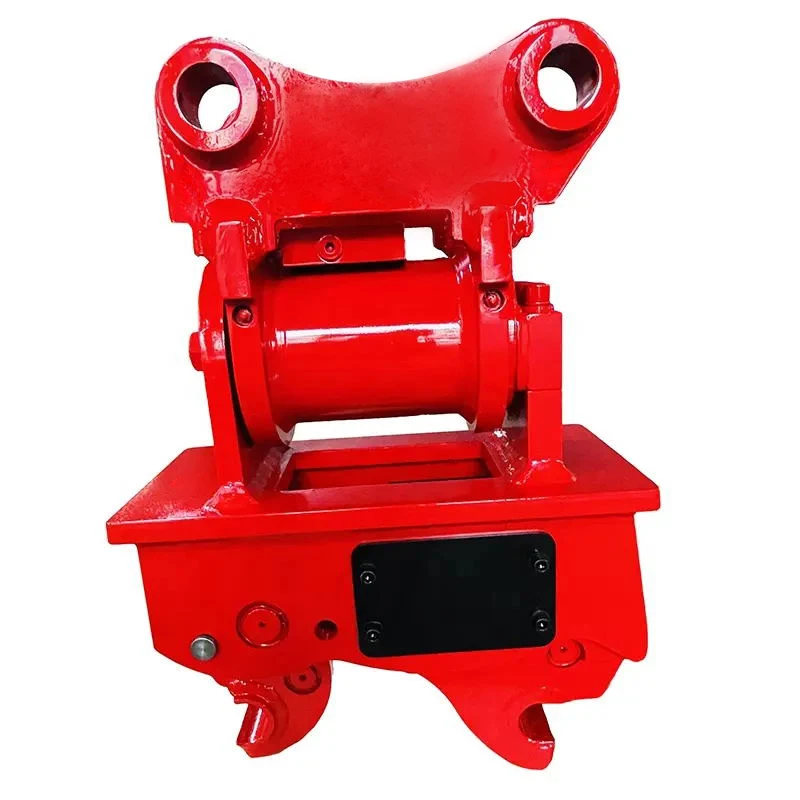 Excavator Power Tilt Hydraulic Tilting Quick Coupler Tilt Rotating Quick Hitch Mini Excavator ...