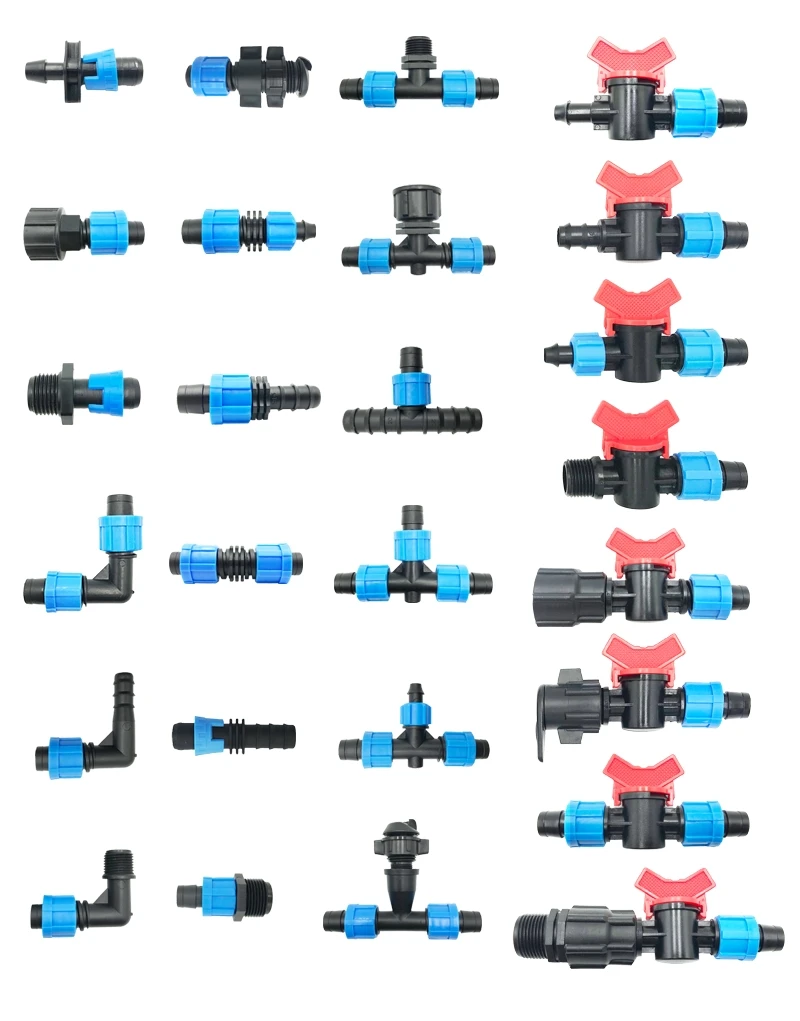 drip irrigation connector fittings for drip tape| Alibaba.com
