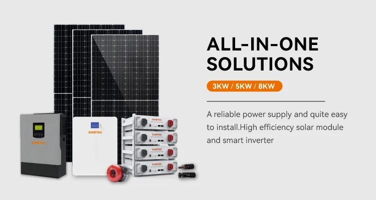 Sinotec Off Grid 3kw 5kw 8kw Solar Lithium Battery Power Energy ...
