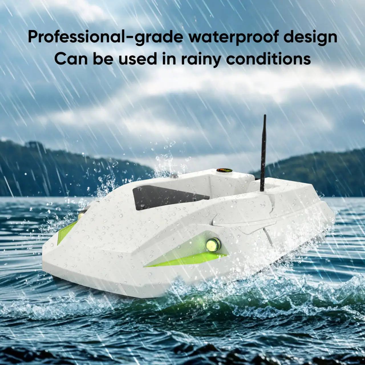 Intelligent Remote Control Bait Boat with High Power & GPS