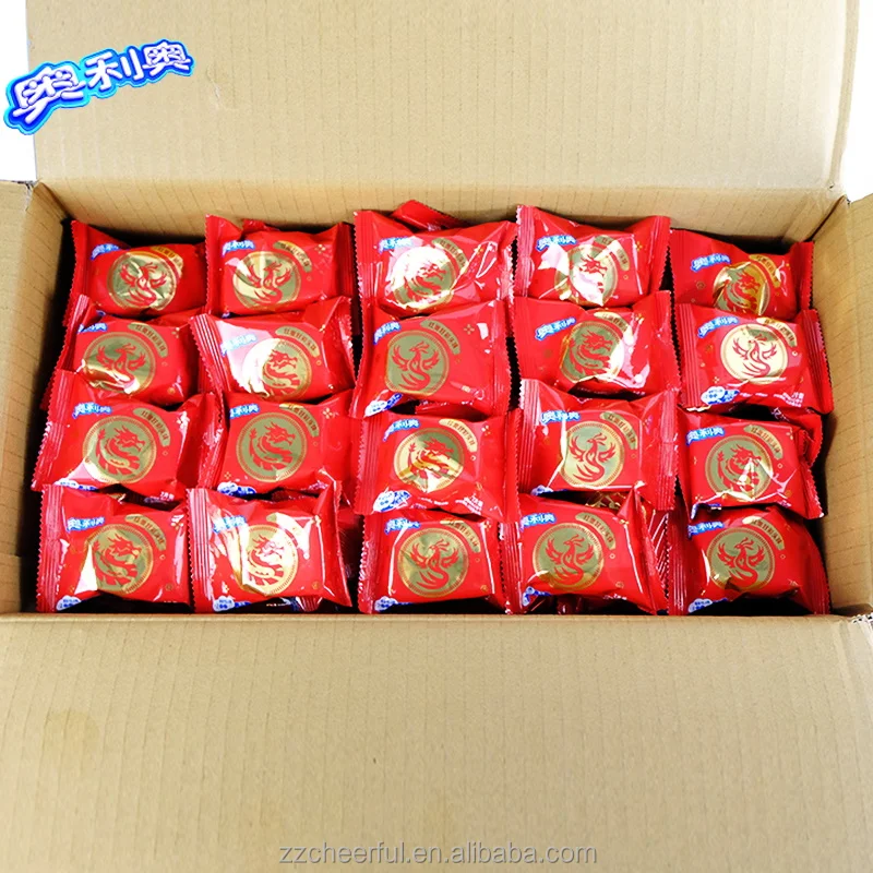 Bulk Raspberry Flavor + Blueberry Flavor Sandwich Cookies 3kg/carton ...