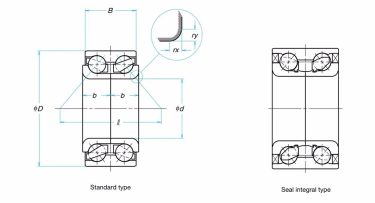 日本车轮轴承40BWD12汽车轴承90363-40066前轮毂轴承DAC40740042 40x74x42mm| Alibaba.com